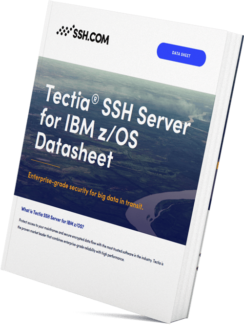 Secure Mainframe File Transfer Datasheet - Tectia z/OS | SSH